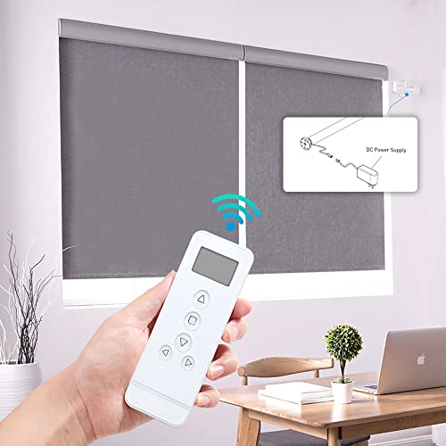 12V Hardwired with Remote Blinds Motor Kit Retrofit 38mm Tube ...