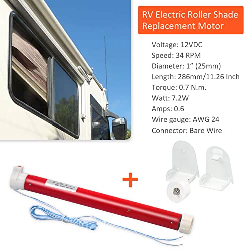 ES2512 Tubular Motor | DC12V DIY Electric Roller Blind/Shade Tubular M ...