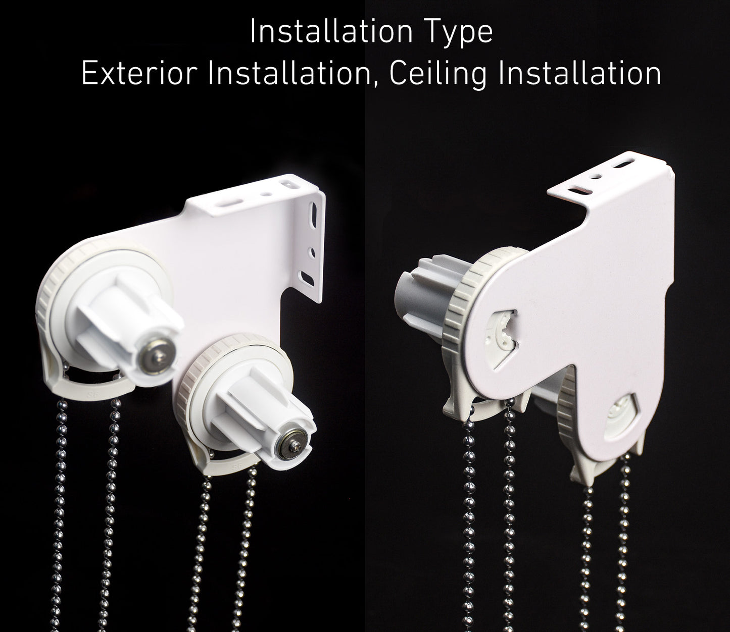 Double Roller Blind Bracket -Roller Blinds Replacement Parts Kit for 1 ...